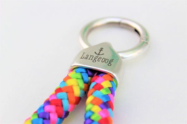 Schlüsselanhänger Langeoog Inske aus Segeltau - Insel und Meer